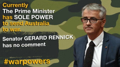 Gerard Rennick on war powers reform - Michael West