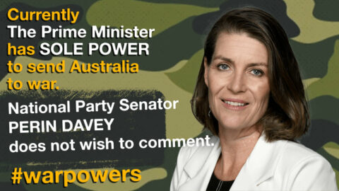 Perin Davey on war powers reform - Michael West