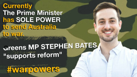 Stephen Bates on war powers reform - Michael West