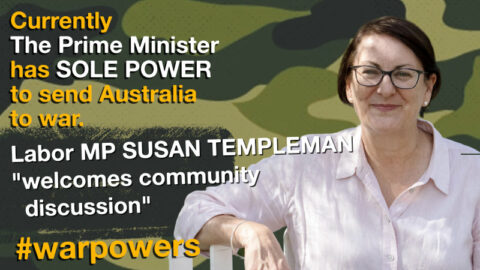 Susan Templeman on war powers reform - Michael West