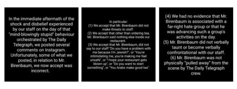 Cairo Takeaway stunt. Building antisemitism one caper at the time ...